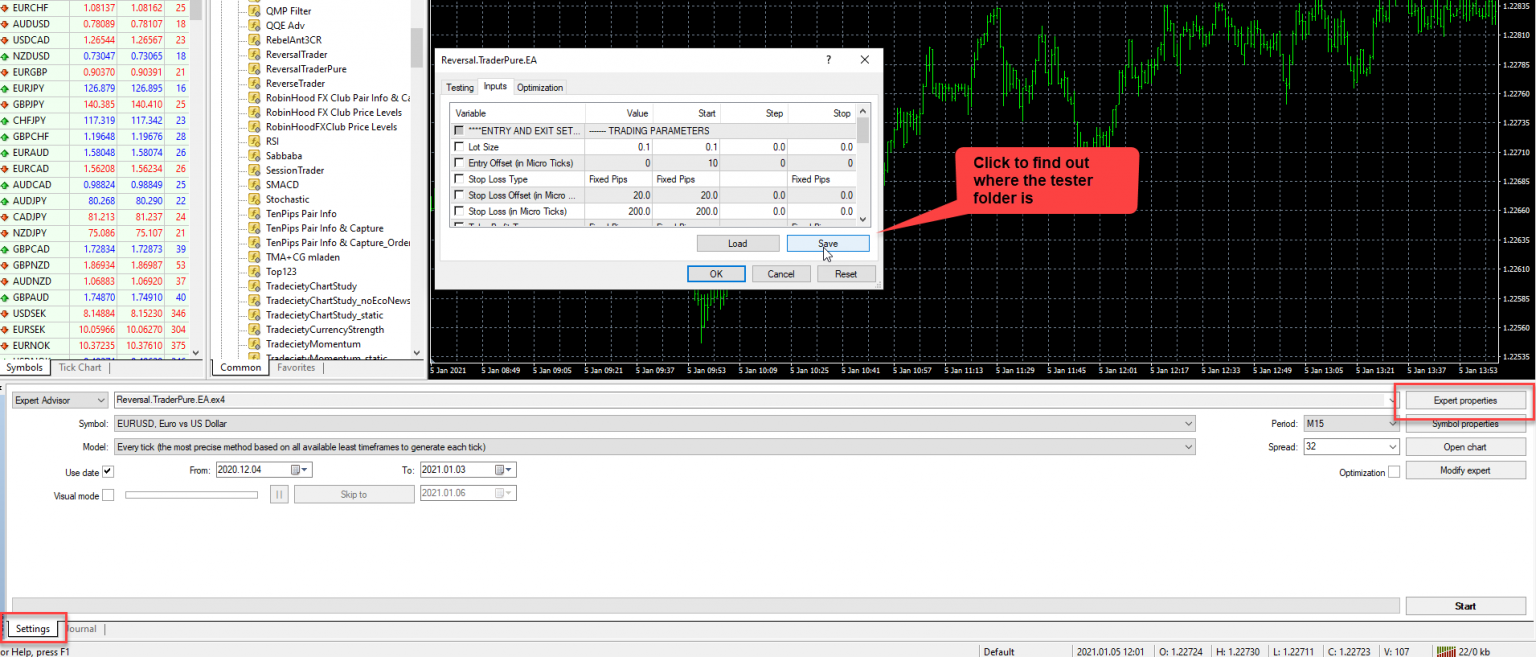 MT5 Portfolio Tester - Trading Indicators