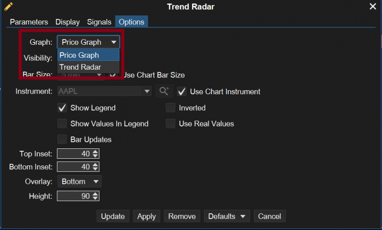 Strategy Builder Manual - Trading Indicators